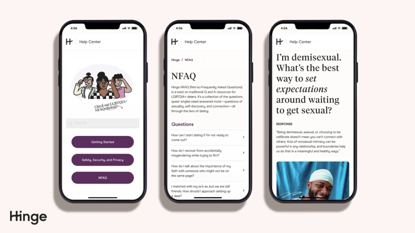 Hinge Taps Influential LGBTQIA+ Voices to Create a Queer Dating ...
