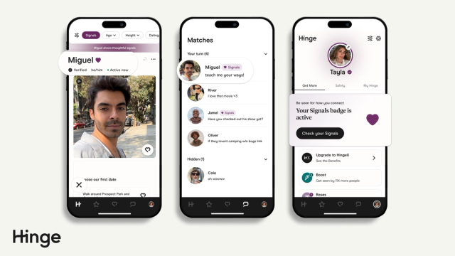 Hinge Launches New ‘Signals’ Badge to Celebrate Daters Who Show ...